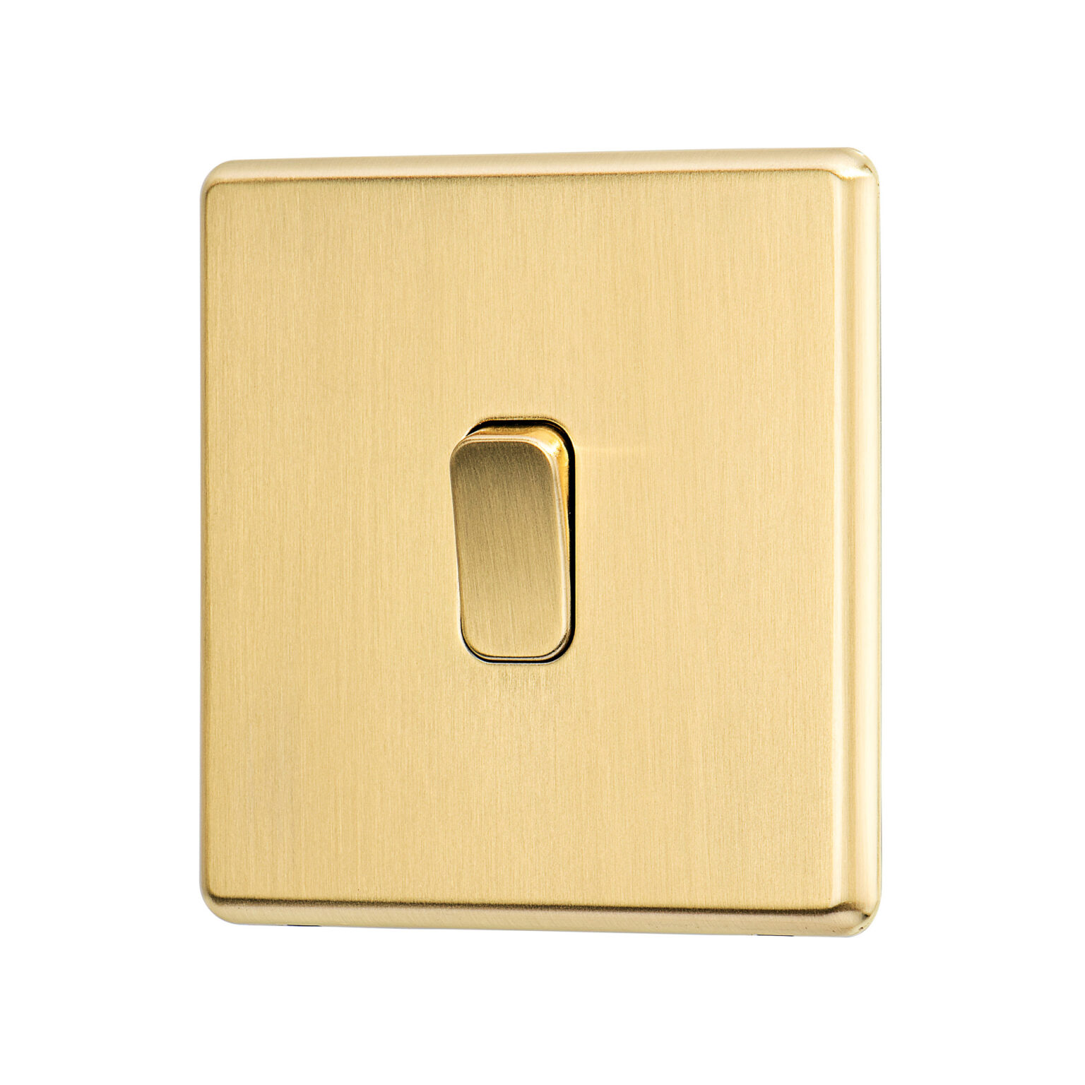 Arlec Fusion | Gold | 10A 1Gang 2Way Light Switch - Arlec UK