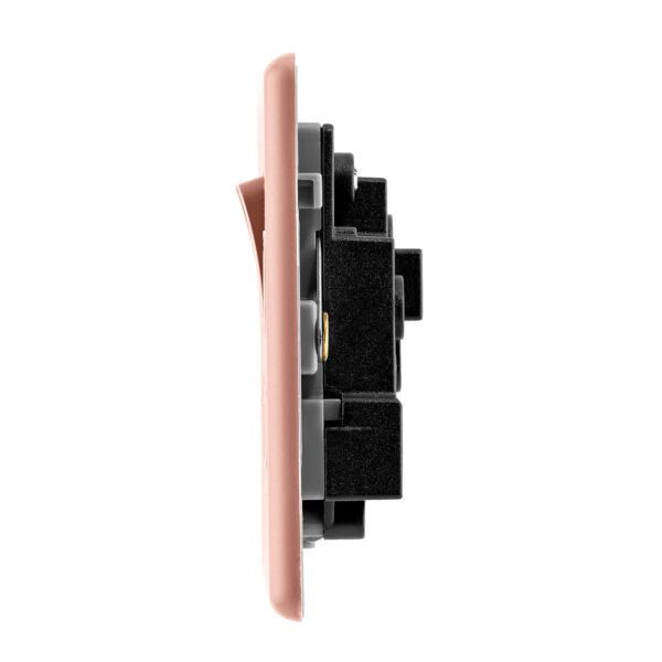 Arlec Fusion | Rose Gold | 13A 2Gang Plug Socket - Arlec UK