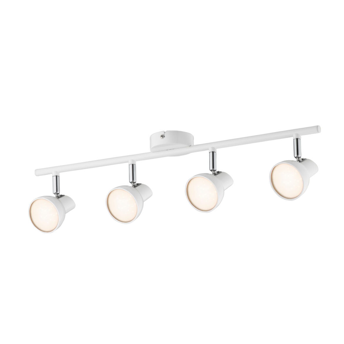The best LED kitchen spotlight - Artemis white gloss, 4 bar, adjustable.