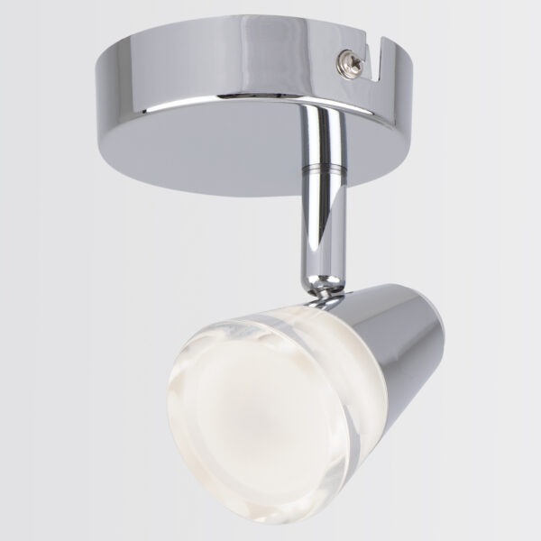 Polished chrome spotlight - Rhea, the best kitchen spotlight
