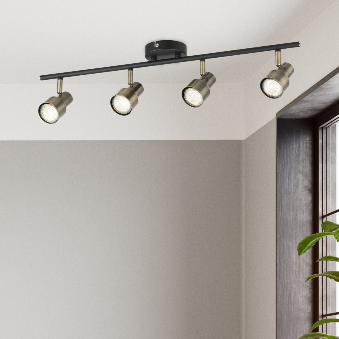 Antique brass spotlight - Noah, the best kitchen spotlight