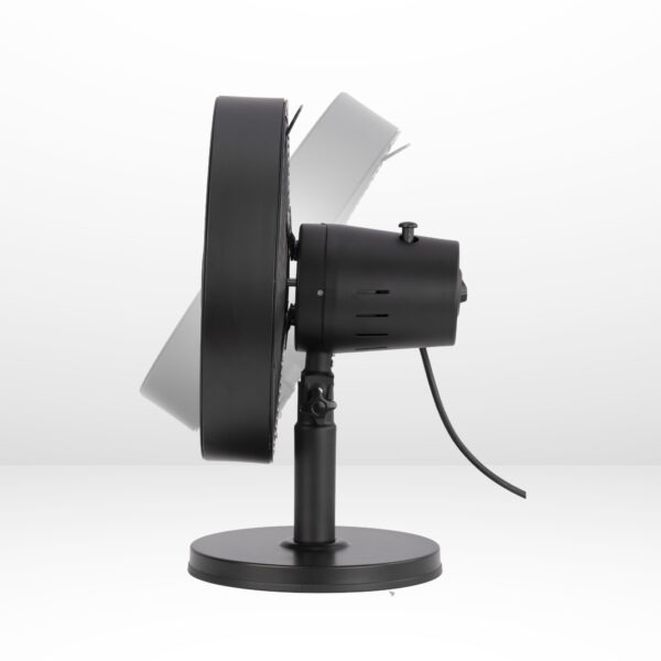 12" Metal Desk Fan | Matte Black - Arlec UK