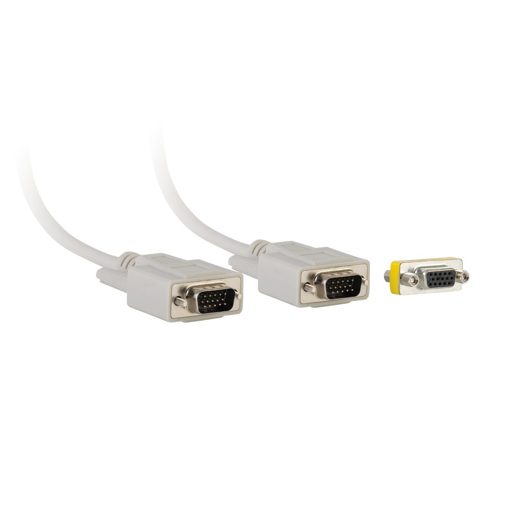VGA Cable & Adaptor 5m - Arlec UK