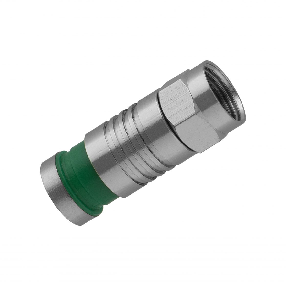 Coax Connectors F-Type Male RG6 Compression (2 Pack) - Arlec UK