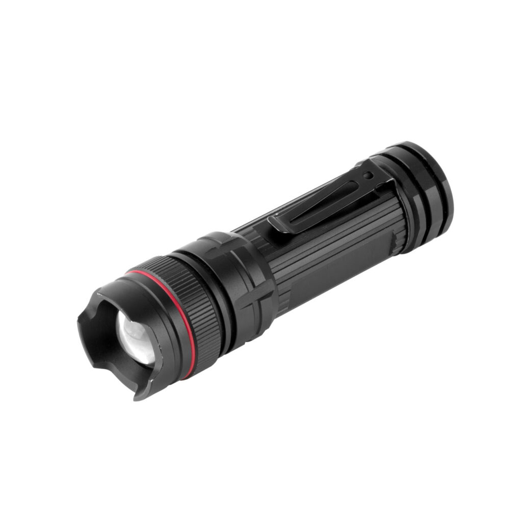 LED Torch With Pocket Clip 5W - Arlec UK