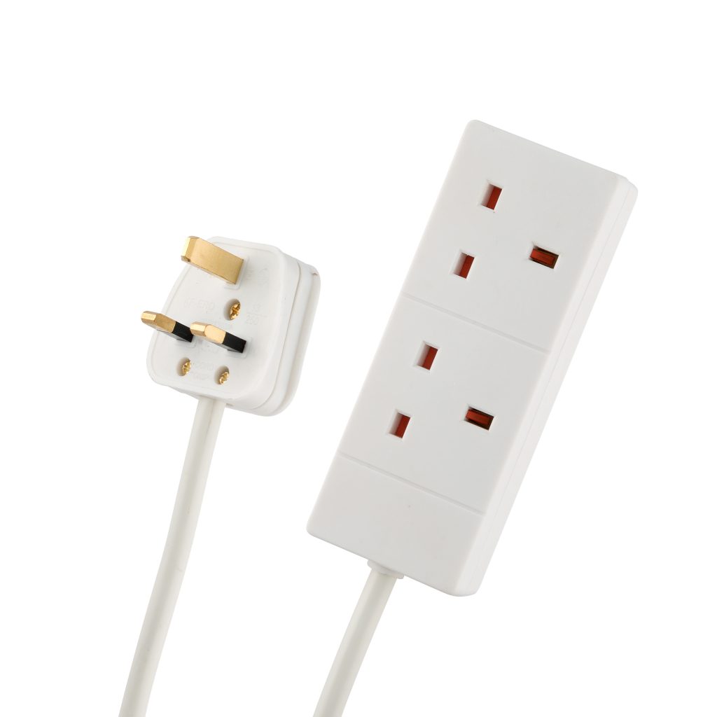 2 Socket Extension Lead 13A 3m - Arlec UK