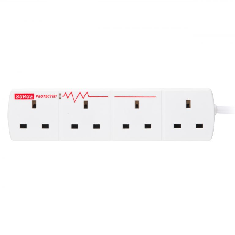 4 Socket Extension Lead 13A 8m - Arlec UK